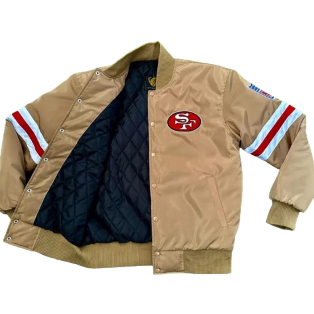 49ers Starter Jacket | Royal Leather Jackets