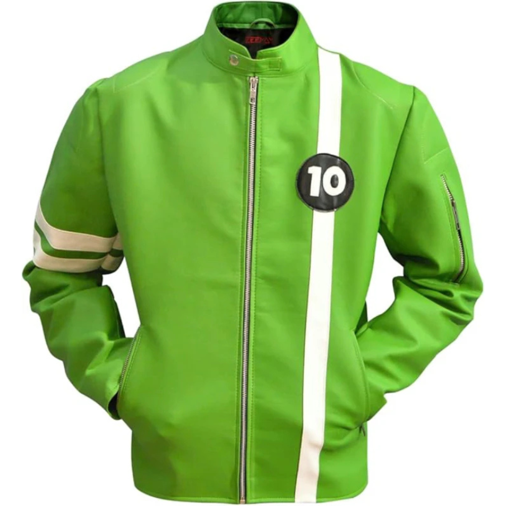 Ben-10 Alien Swarm Tennyson Jacket - Royal Leather Jackets