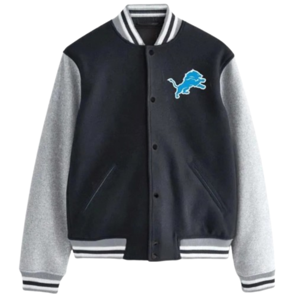 Eddie Murphy Beverly Hills Cop 4 Detroit Lions Varsity Jacket - RLJ